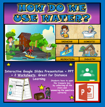 How do we use water?: Interactive Google Slides + Powerpoint Version ...